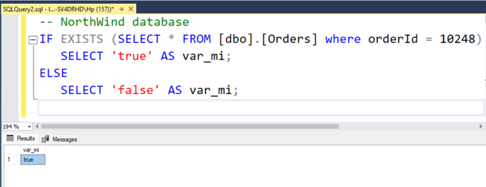 SQL'de IF-ELSE Yapısı Kullanarak Veri Varlığı Kontrolü | Adixi